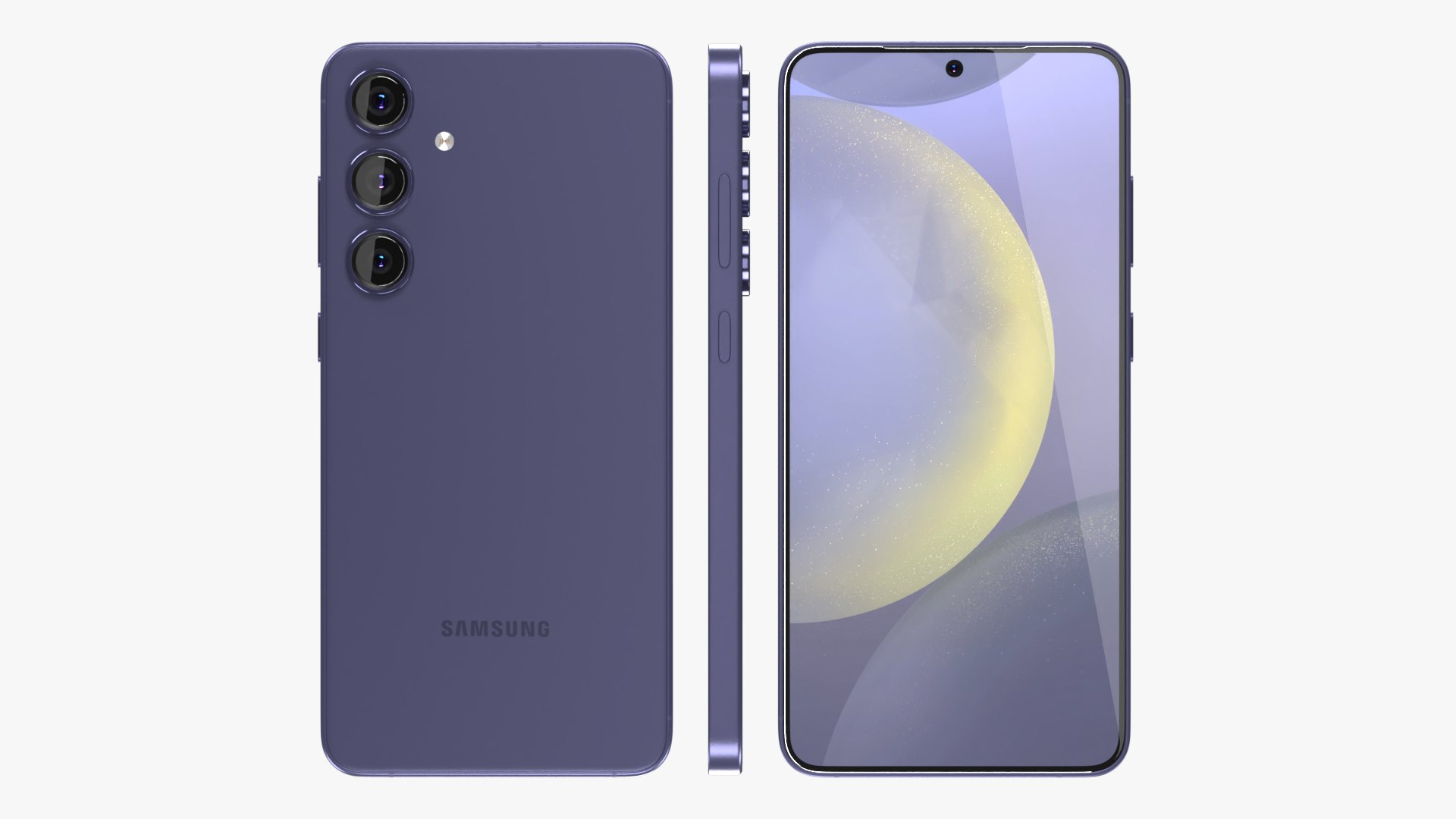 Samsung Galaxy S24 Plus Violet 3D Model - TurboSquid 2179932