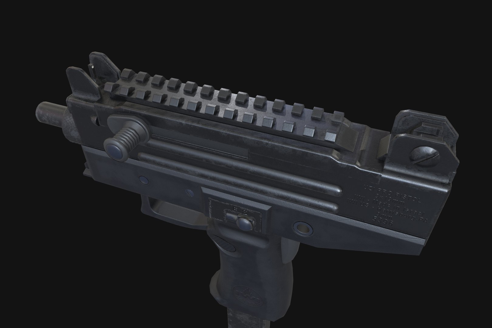 3D UZI Pro Model - TurboSquid 1819007