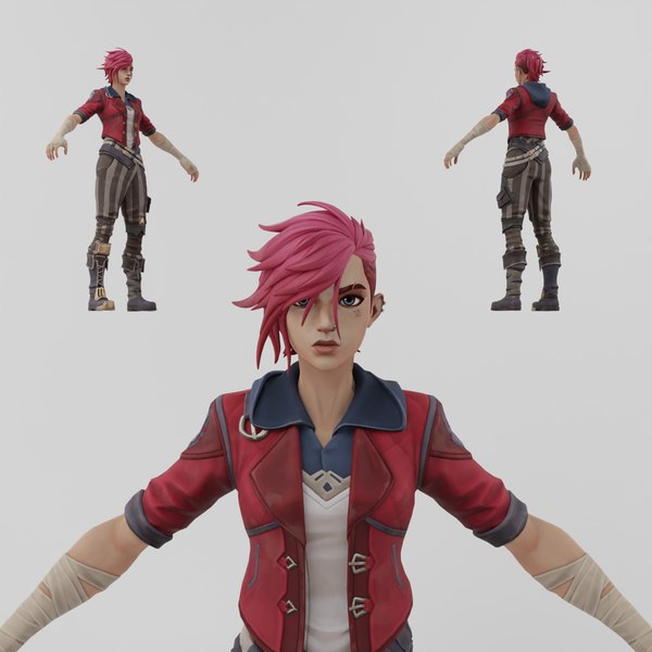 modèle 3D de VI Arcane Lowpoly Rigged - TurboSquid 2034543