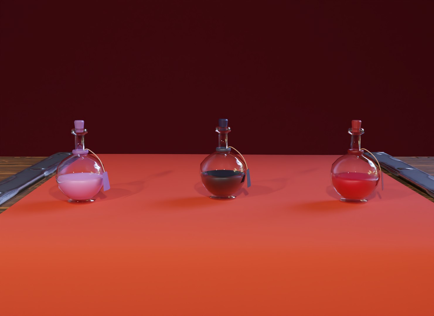 3D Low Poly Potion Bottle Asset - TurboSquid 1973757