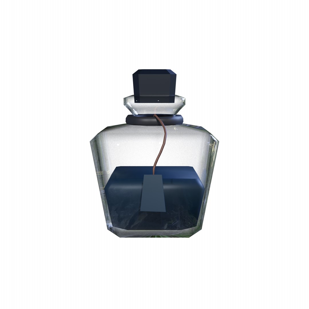 3D Low Poly Potion Bottle Asset - TurboSquid 1973757
