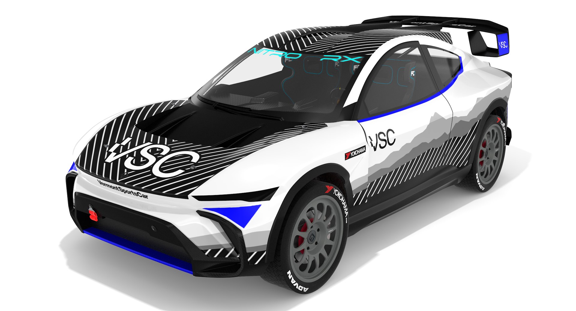 3D FC1-X Electric Rallycross SUV Conner Martell Vermont Sports Car Team ...