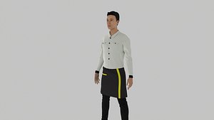 3D Waiter Models | TurboSquid