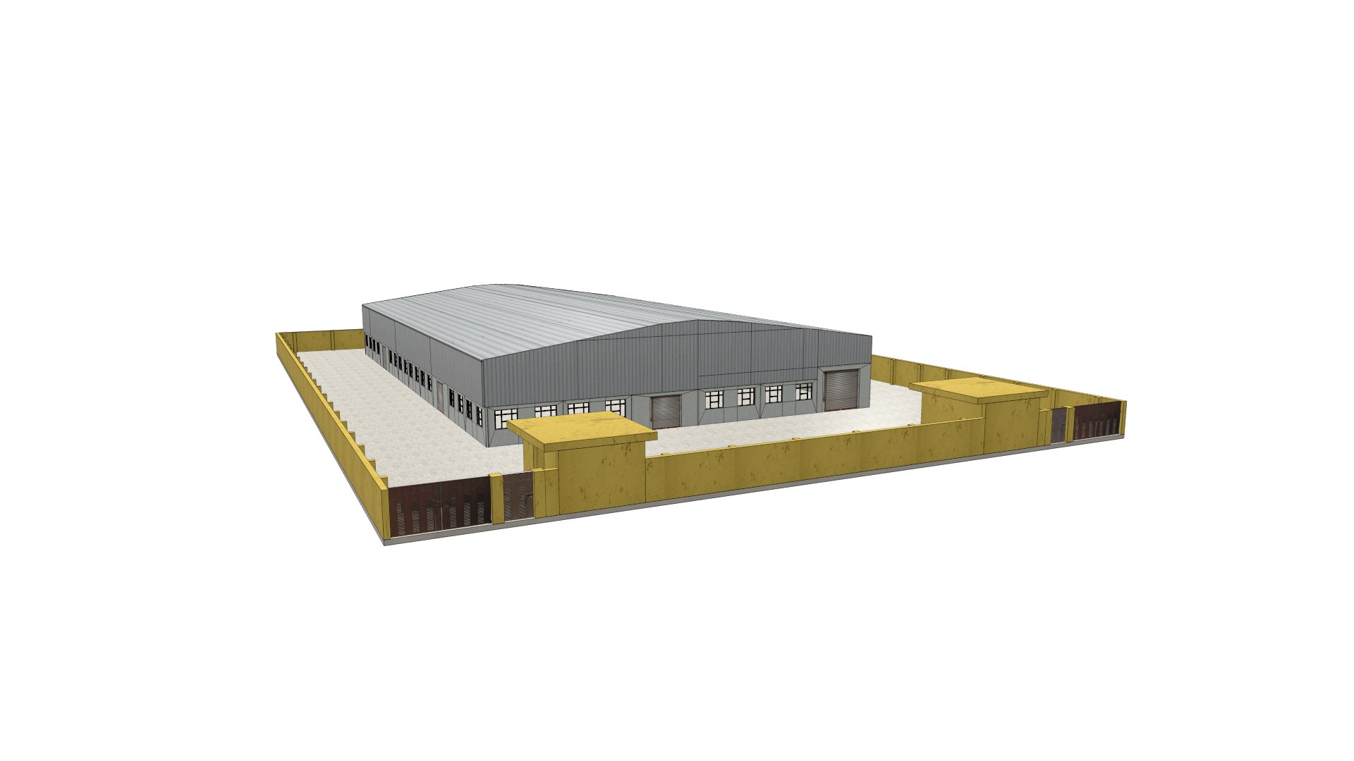 Warehouse 3D - TurboSquid 2128899