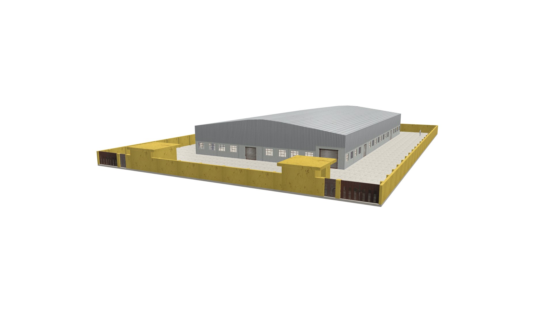 Warehouse 3D - TurboSquid 2128899