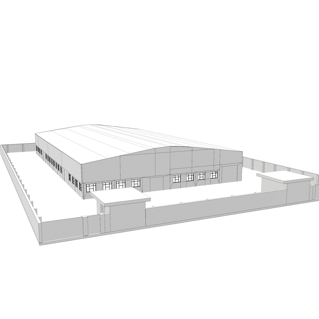 Warehouse 3D - TurboSquid 2128899