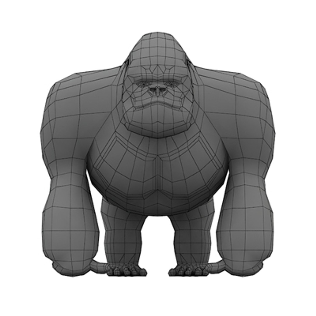 Polygonal Gorilla Ma