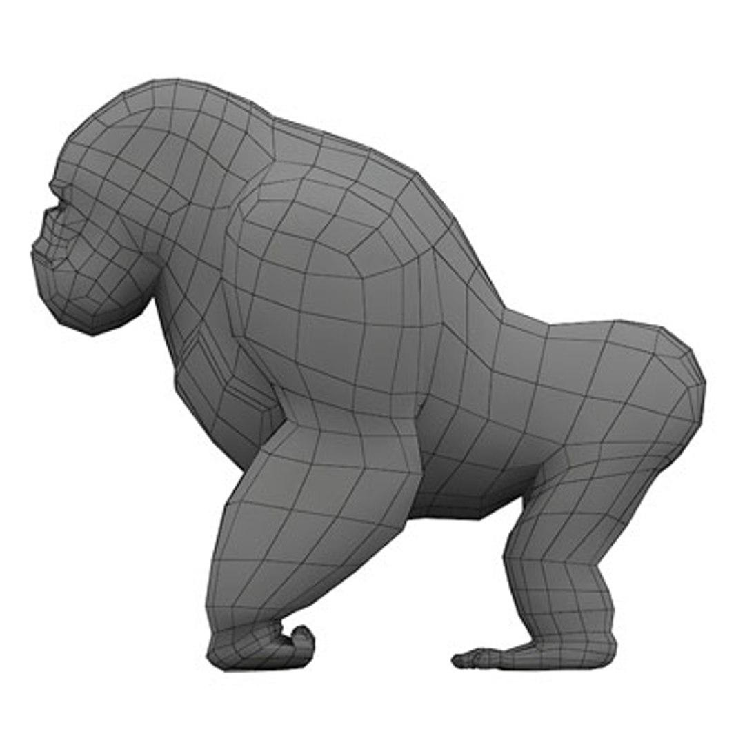 Polygonal Gorilla Ma