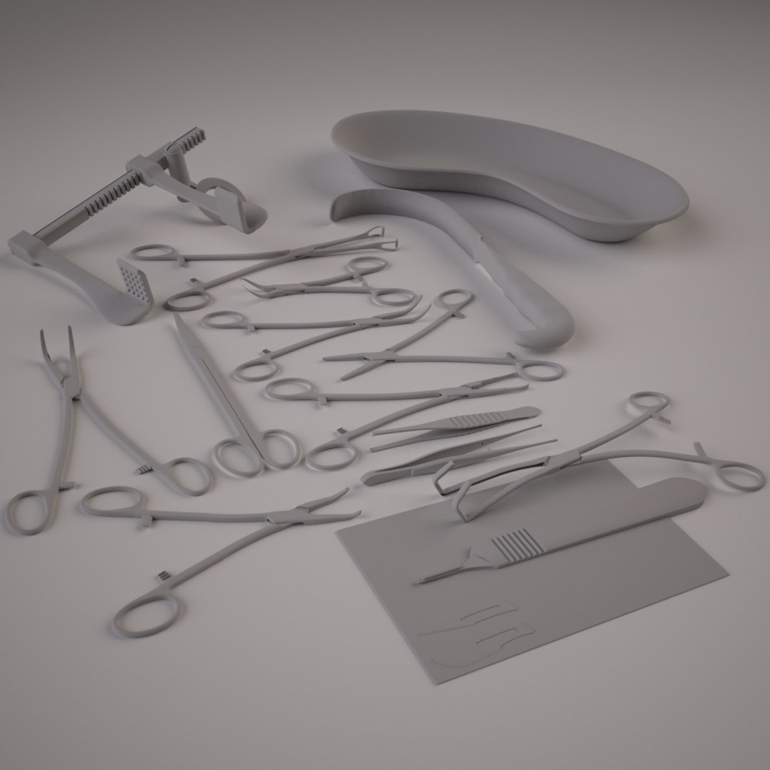 Medical Tools Model - TurboSquid 1451080