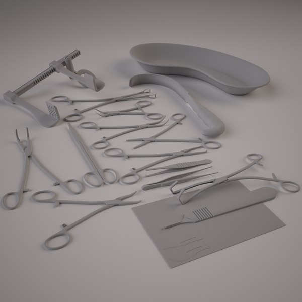 Medical tools model - TurboSquid 1451080