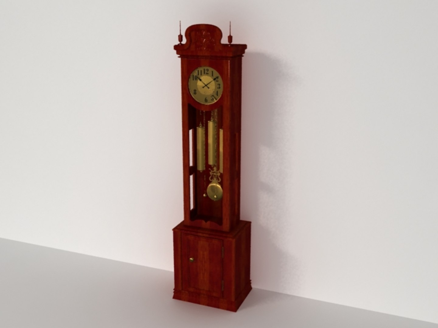 floor-clock 3d model