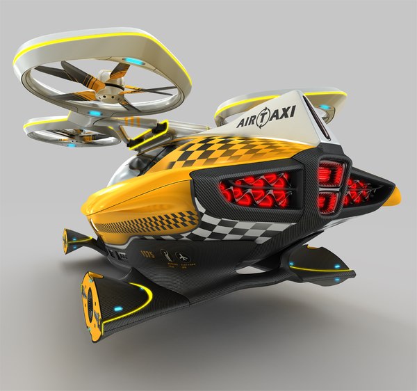 Individual aircraft taxi 3D model - TurboSquid 1353099