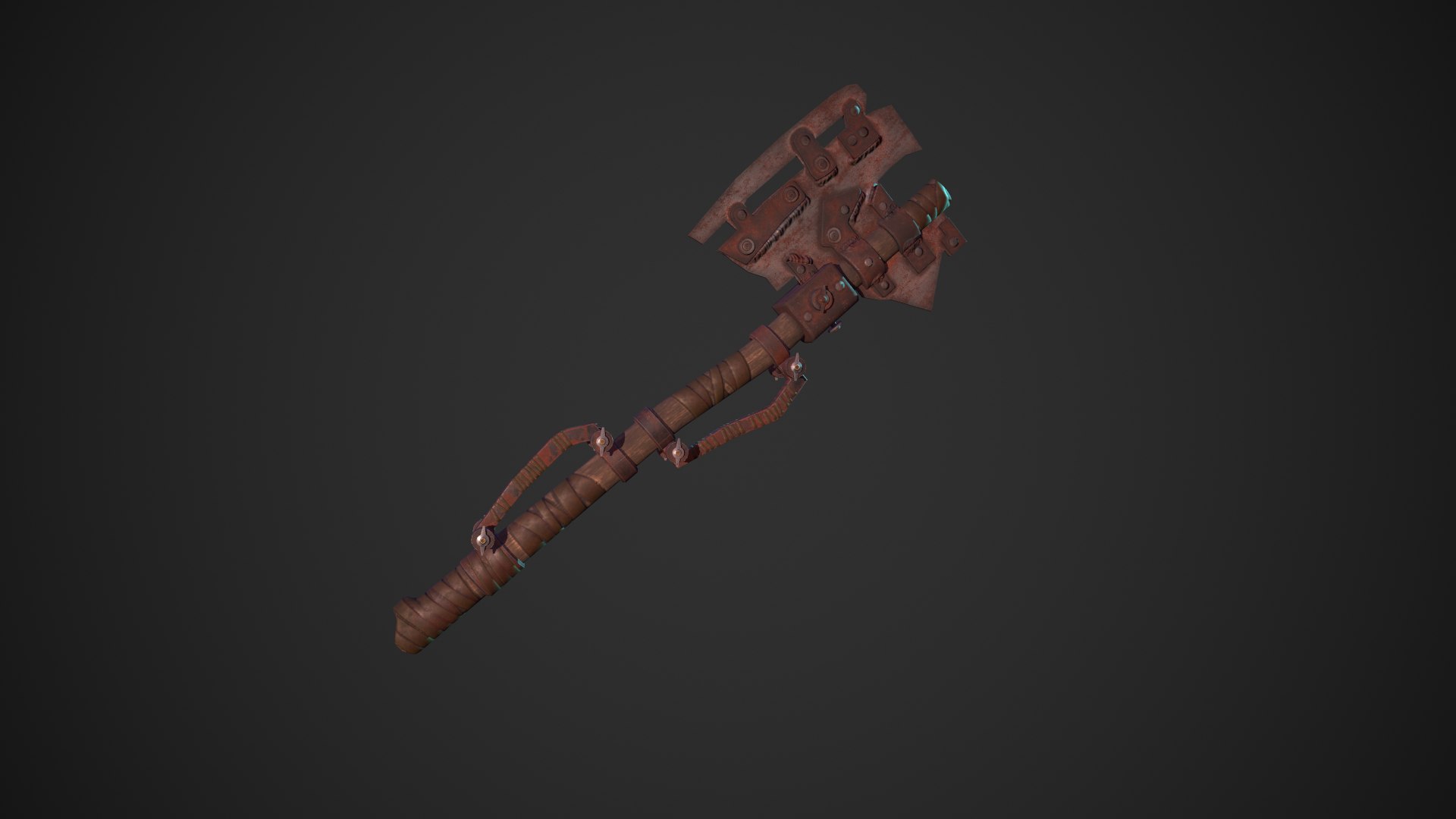 3D Model AXE For Zombie Games - TurboSquid 1968882