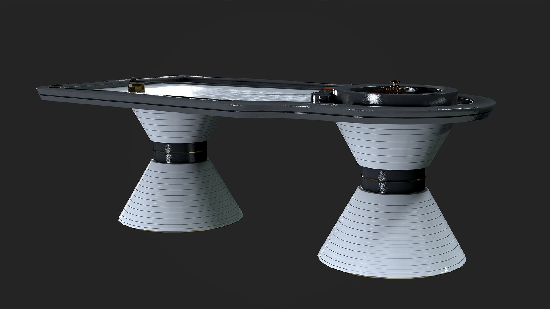 3D Roulette Table model - TurboSquid 1810507
