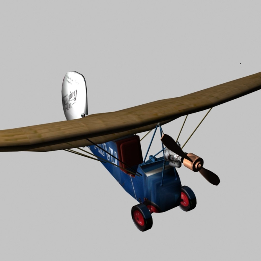 3ds French Flying Flea
