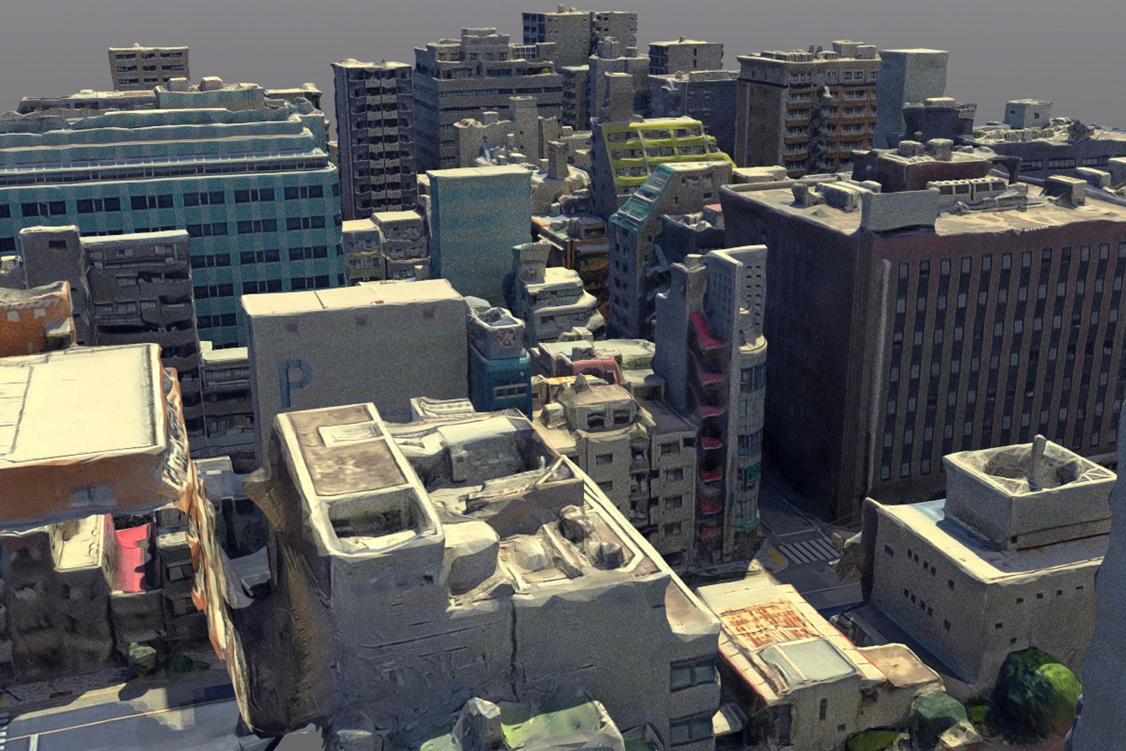 3D Realistic Cityscape - TurboSquid 1559708
