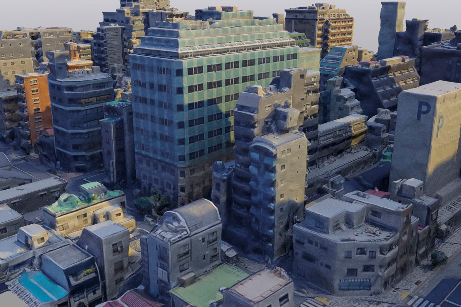 3D Realistic Cityscape - TurboSquid 1559708