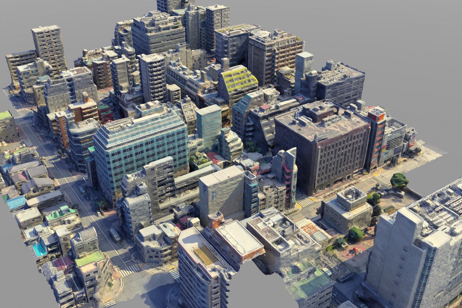 3D Realistic Cityscape - TurboSquid 1559708