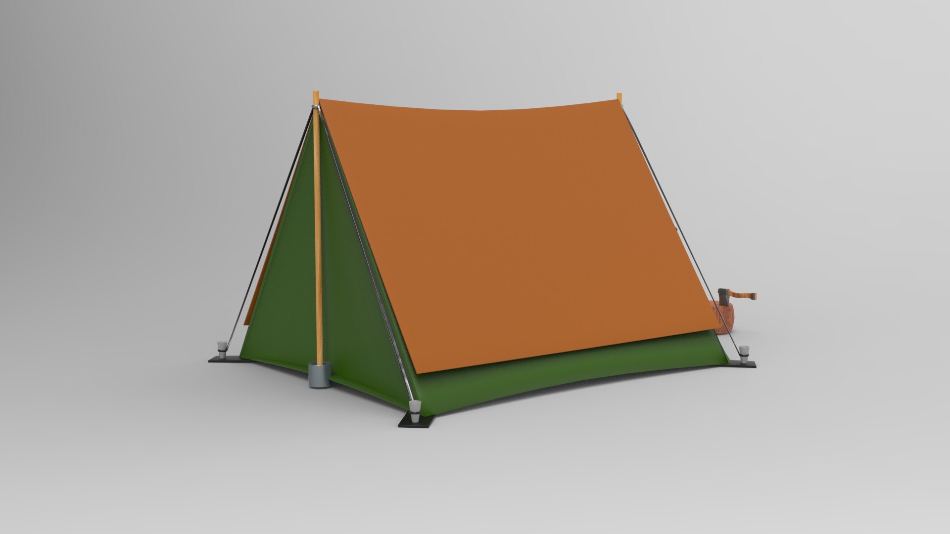 Camp Scene 3D Model - TurboSquid 1745374