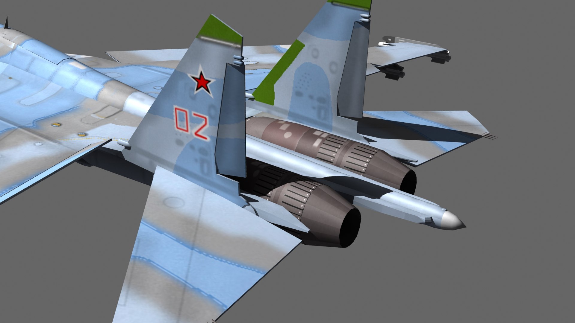 3D Sukhoi Su-27 - TurboSquid 1968253