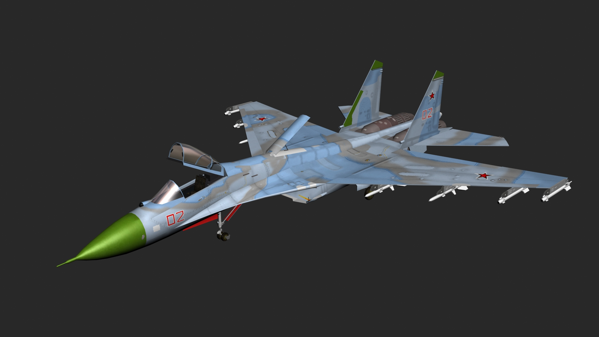 3D Sukhoi Su-27 - TurboSquid 1968253