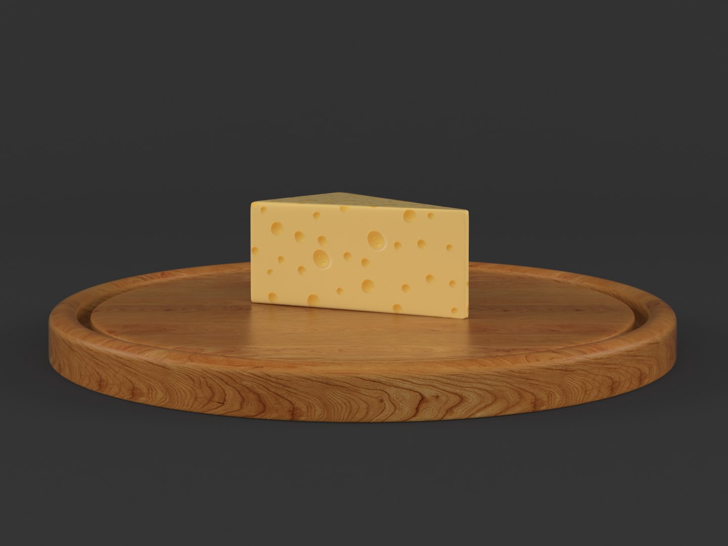 Cheese Set 3D Model - TurboSquid 1555440