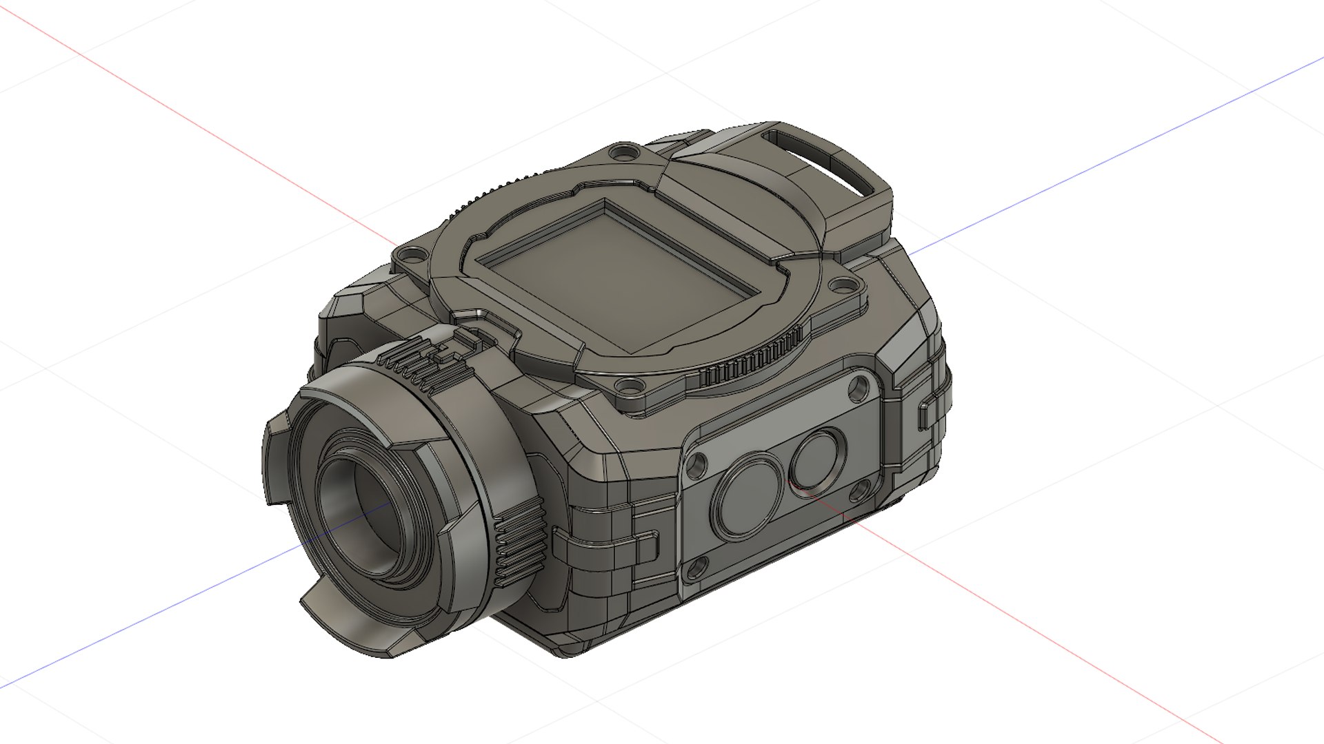 Action Camera Ricoh 3D Model - TurboSquid 1421494