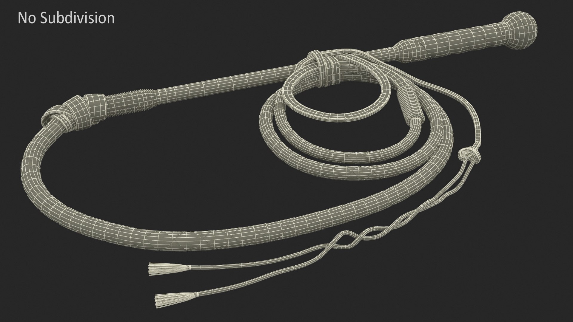 3D Leather Whip Braided Brown Rigged - TurboSquid 2211496