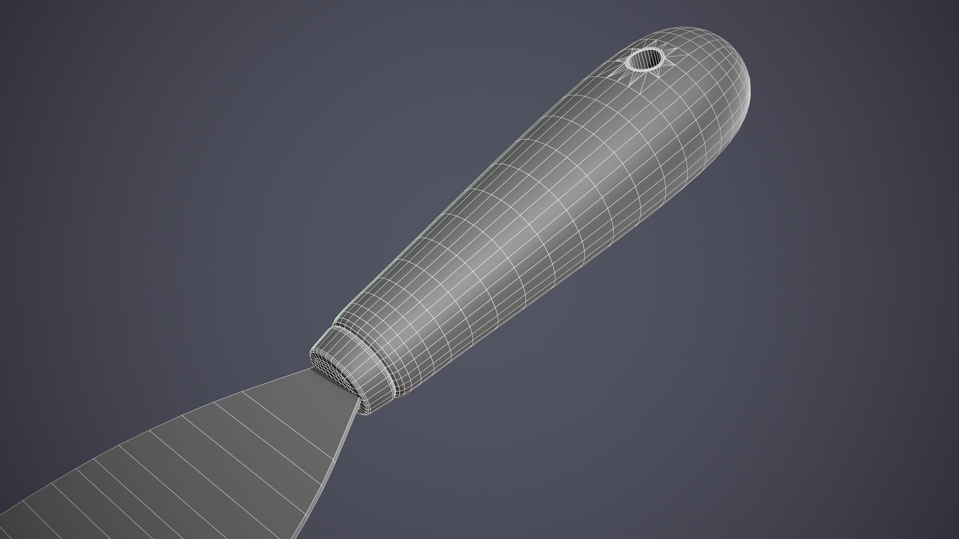 3D Paint Scraper Spatula Model - TurboSquid 2122217