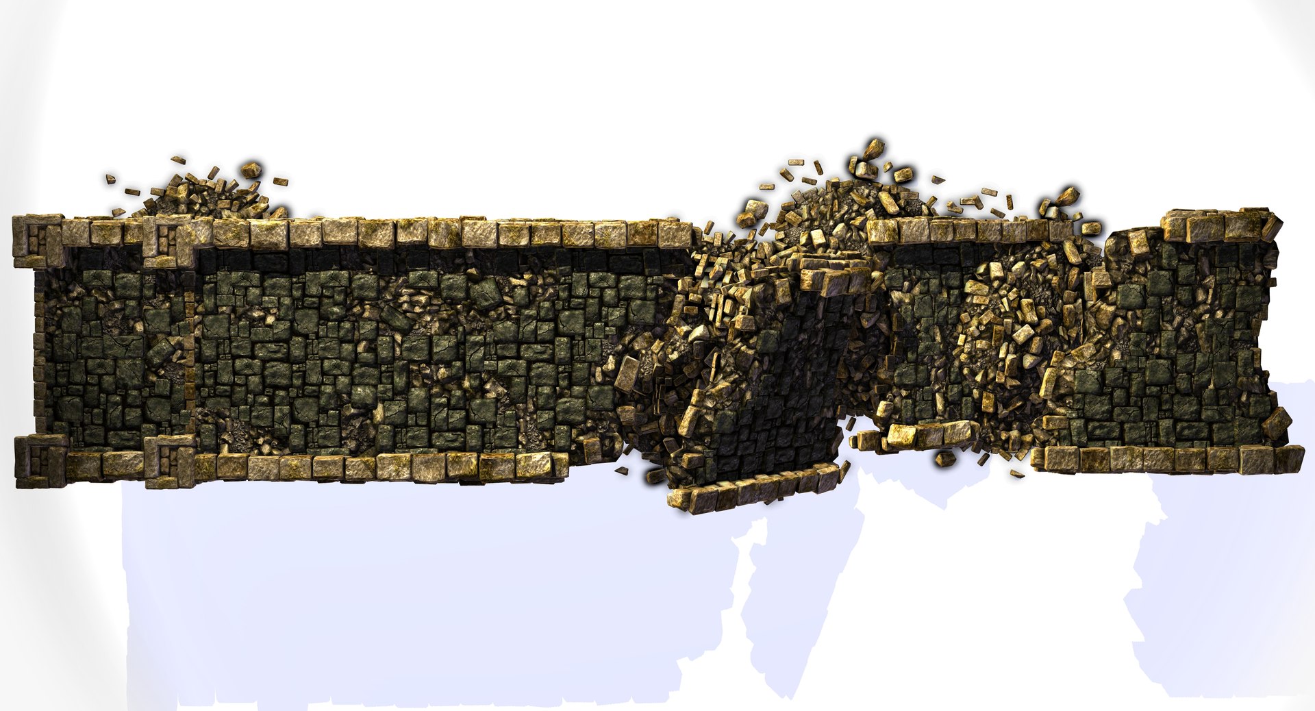 Roman Bridge 3d Model