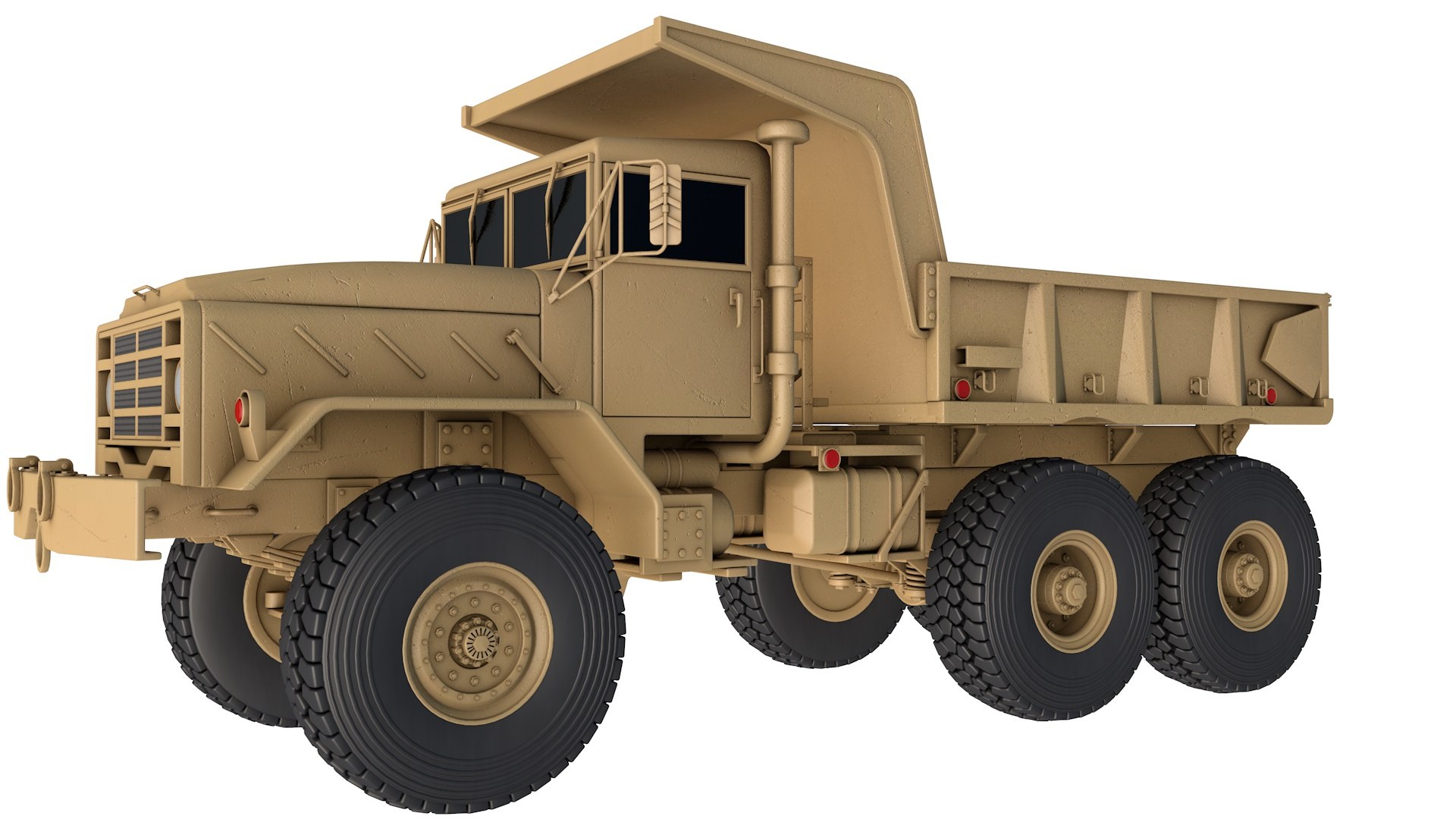 M939 Military Dump Truck 3D - TurboSquid 2056978