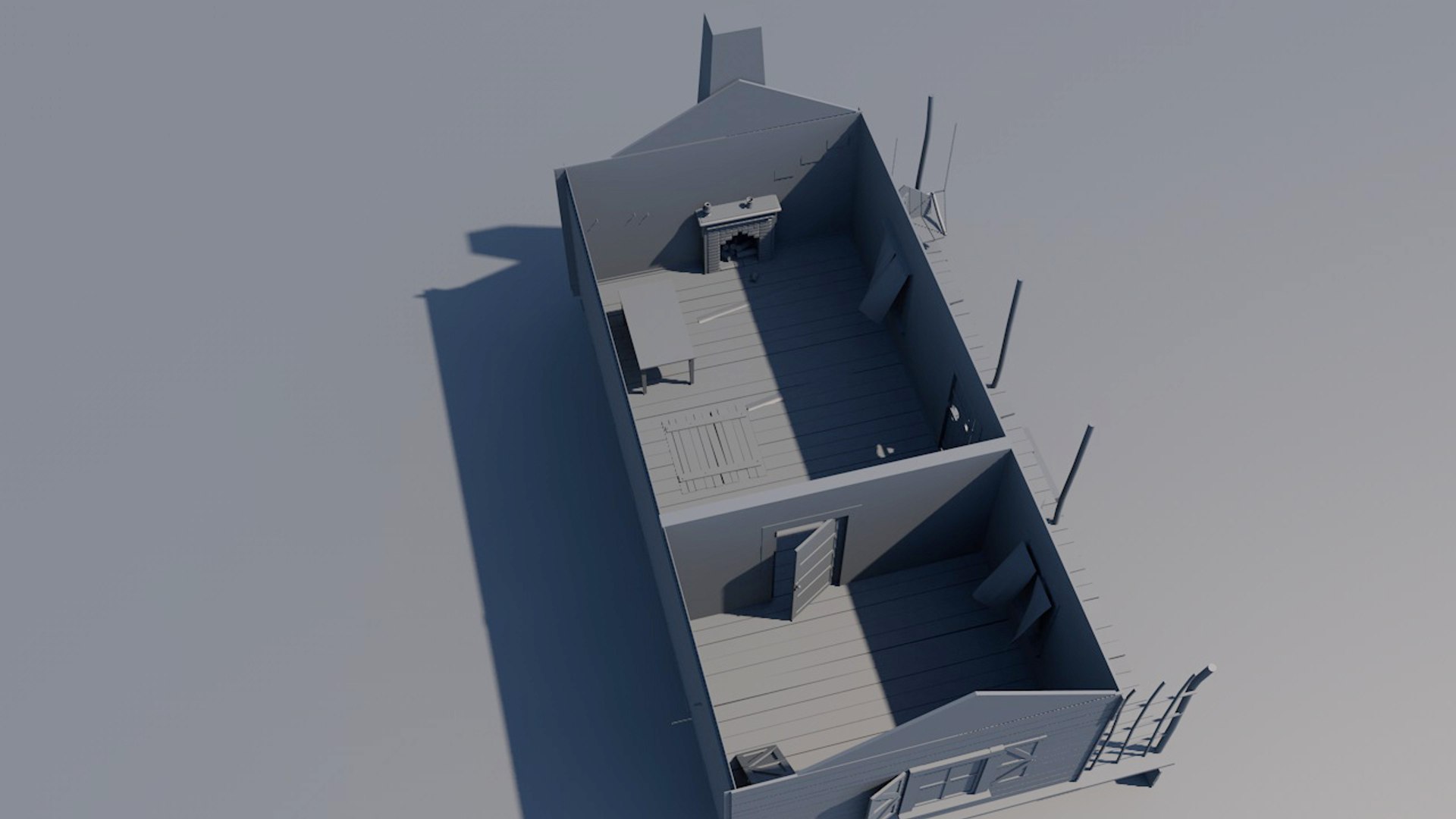3d Evil Dead House