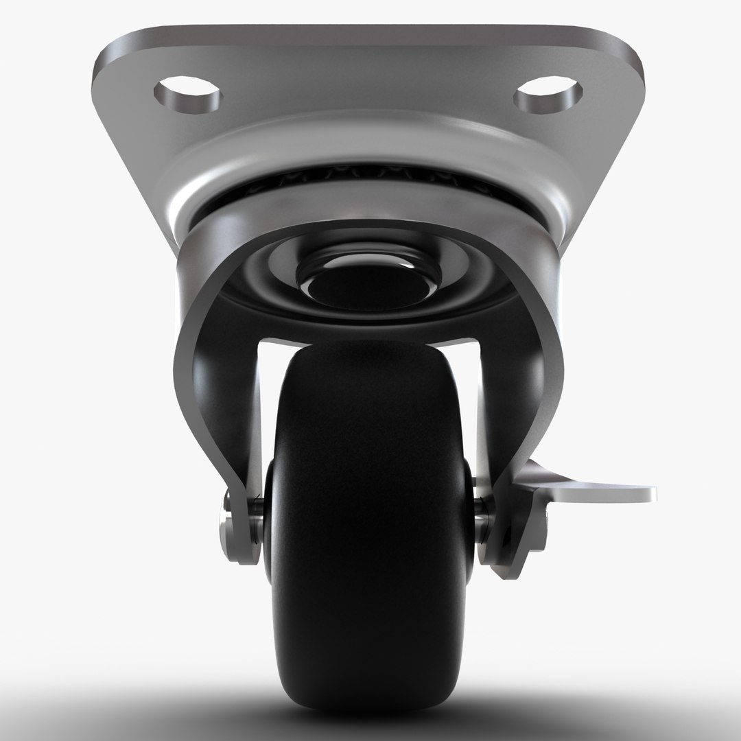 Caster Wheel 3d Model