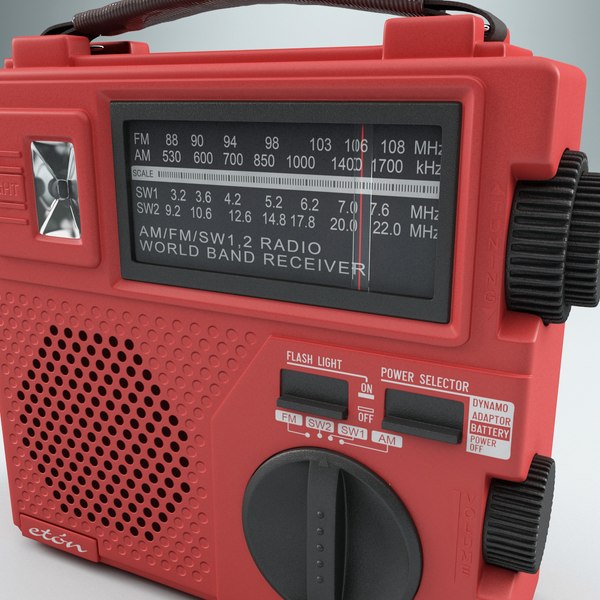 3d portable radio eton fr200 model