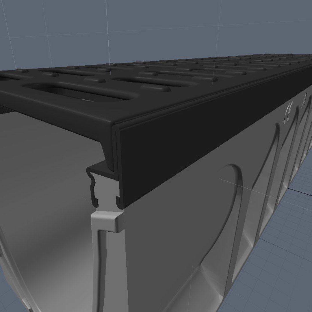 Aco Drain 100 3d Model