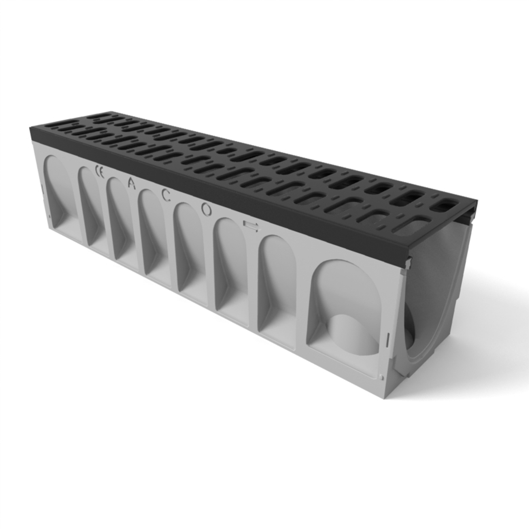 aco drain 100 3d model