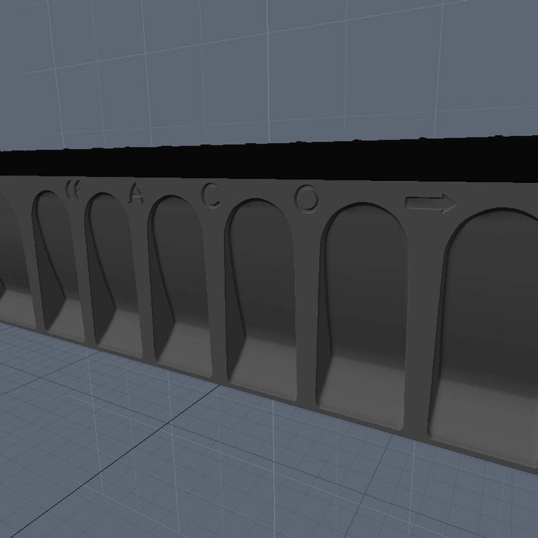 Aco Drain 100 3d Model