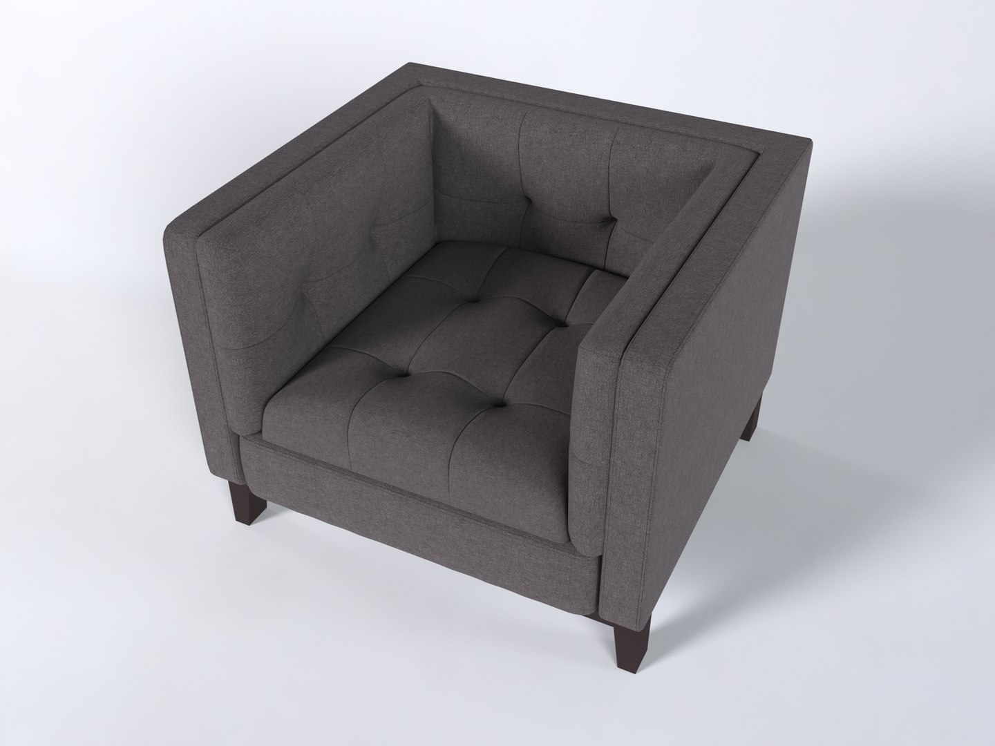 PANCINI CLUB CHR DRK GRY ST 3D Model - TurboSquid 1941341