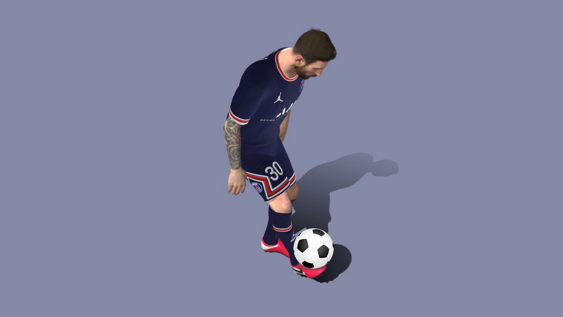 Lionel Messi 3D Model - TurboSquid 1775897