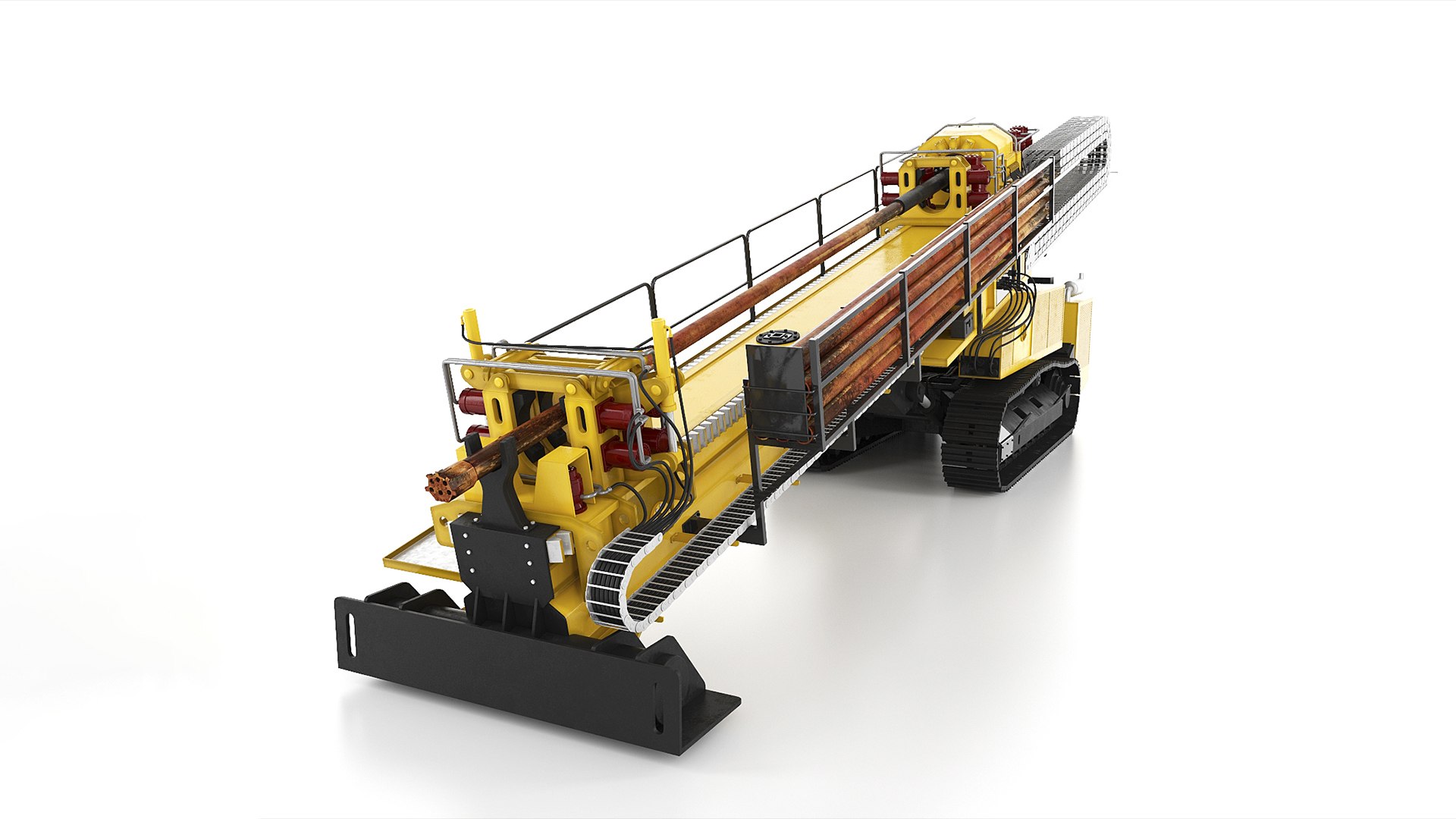 Heavy Construction Machinery Equipment Industrial 5 in 1 vol 4 3D ...