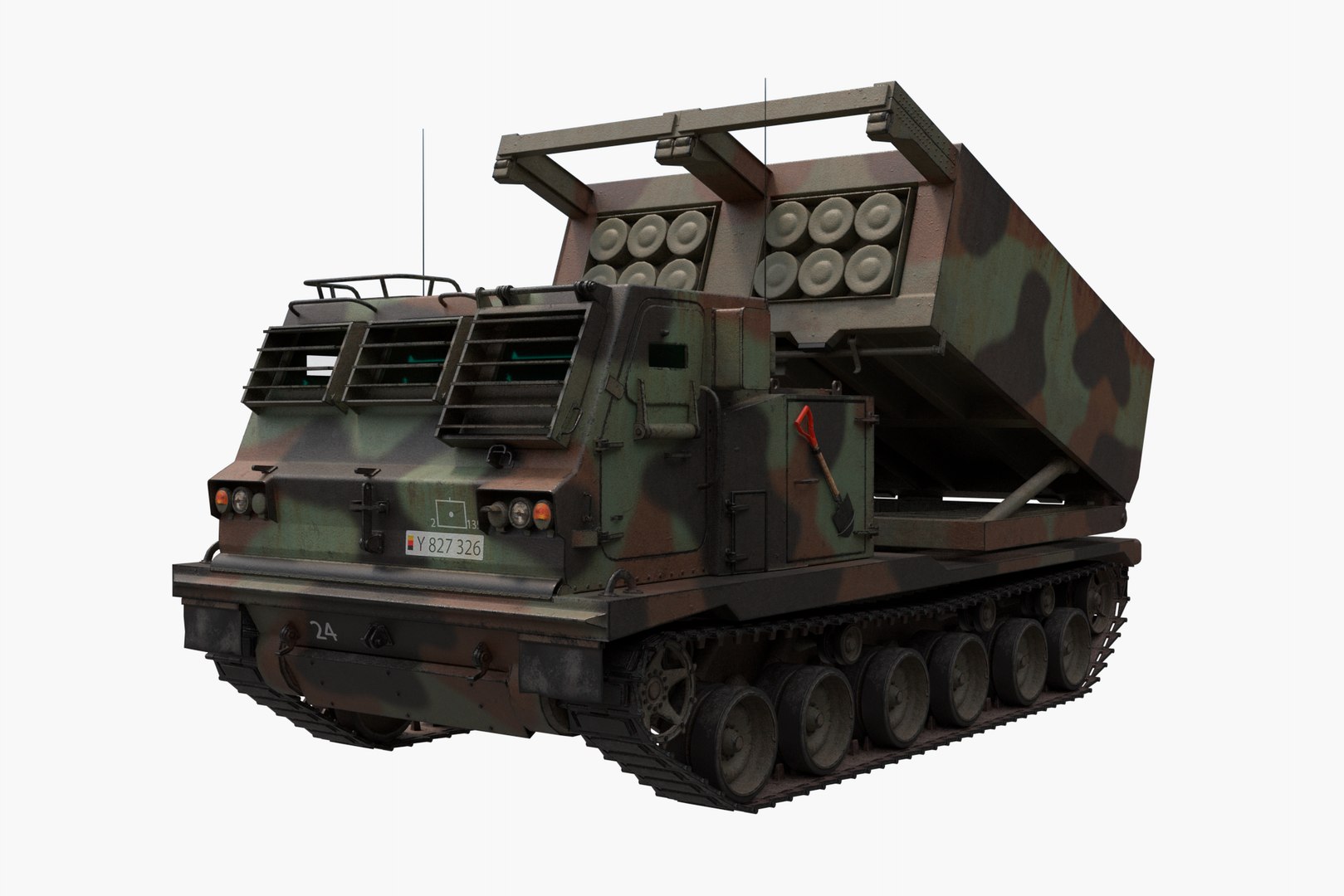 3D Rocket Launcher M270 MLRS Model - TurboSquid 1988157