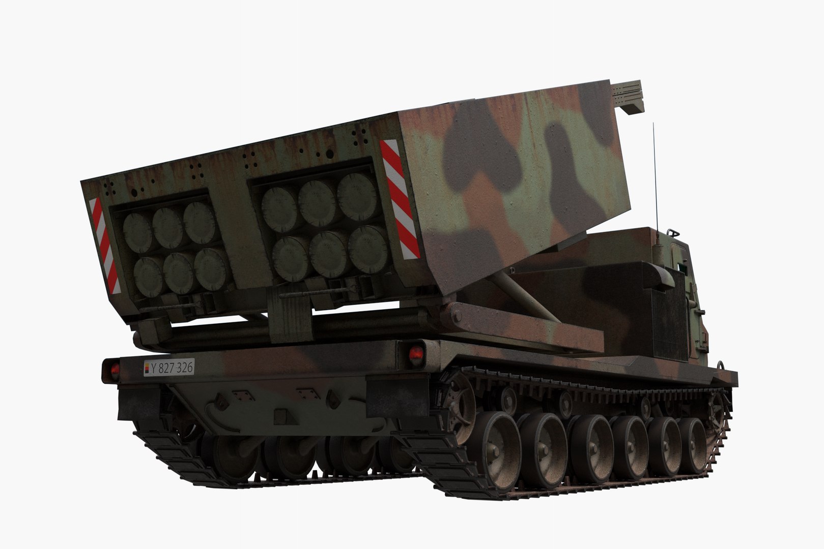 3D Rocket Launcher M270 MLRS Model - TurboSquid 1988157
