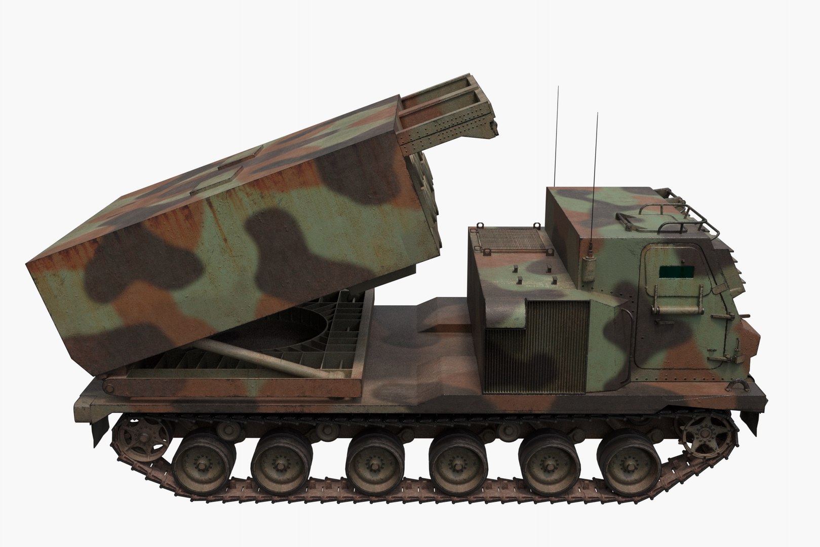 3D Rocket Launcher M270 MLRS Model - TurboSquid 1988157