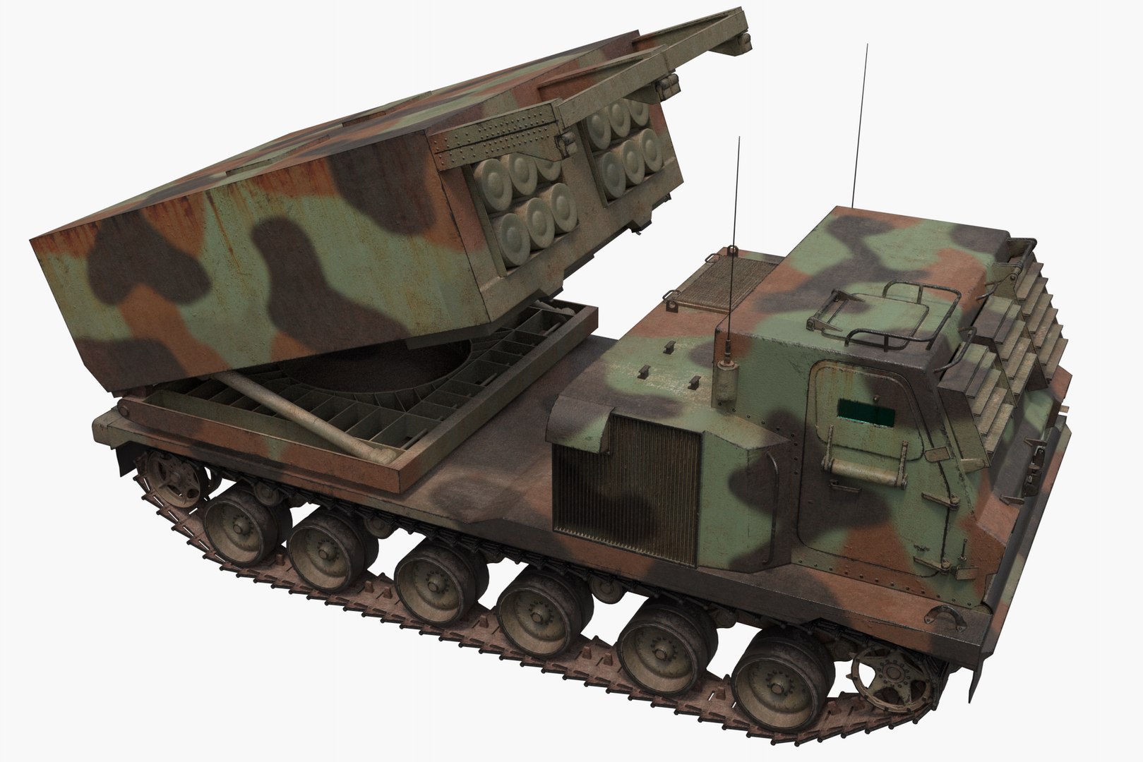 3D Rocket Launcher M270 MLRS Model - TurboSquid 1988157