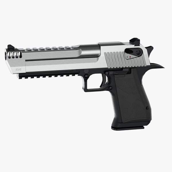 modelo 3d Pistola Desert Eagle AE 50 - TurboSquid 1620707