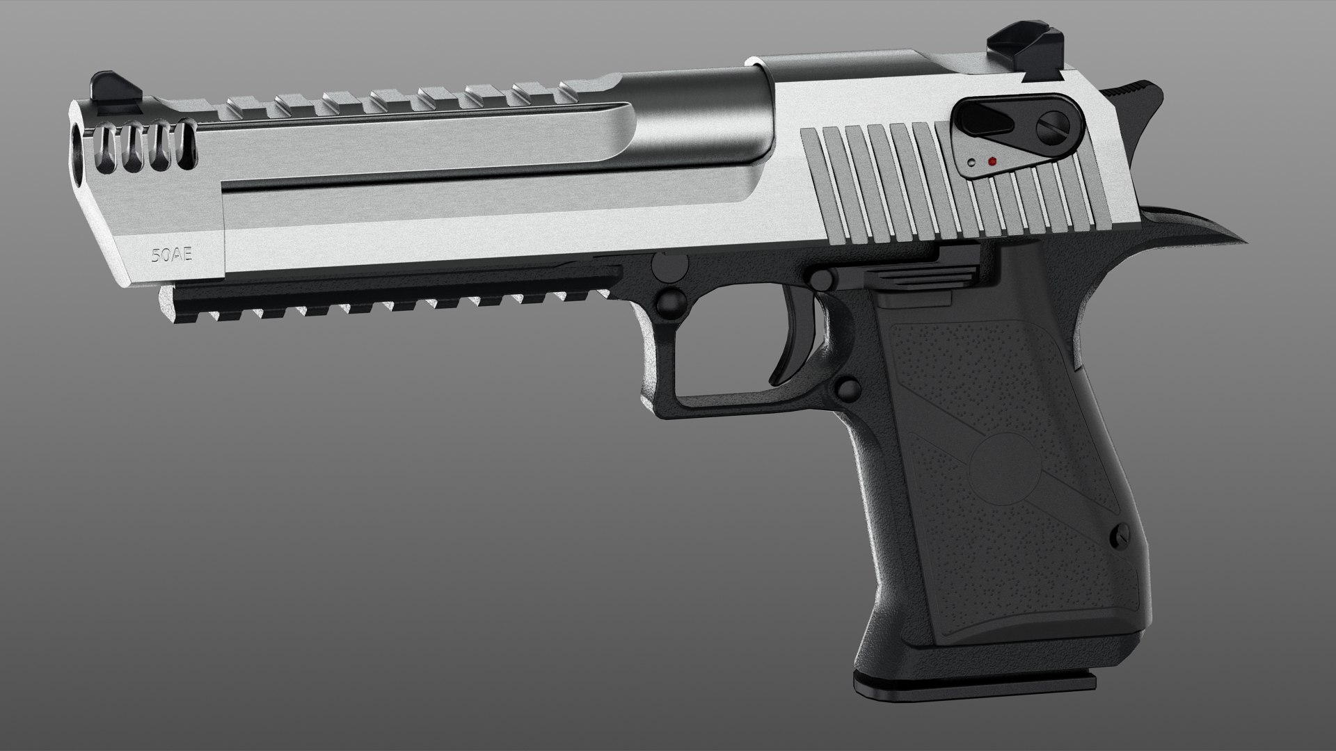 modelo 3d Pistola Desert Eagle AE 50 - TurboSquid 1620707
