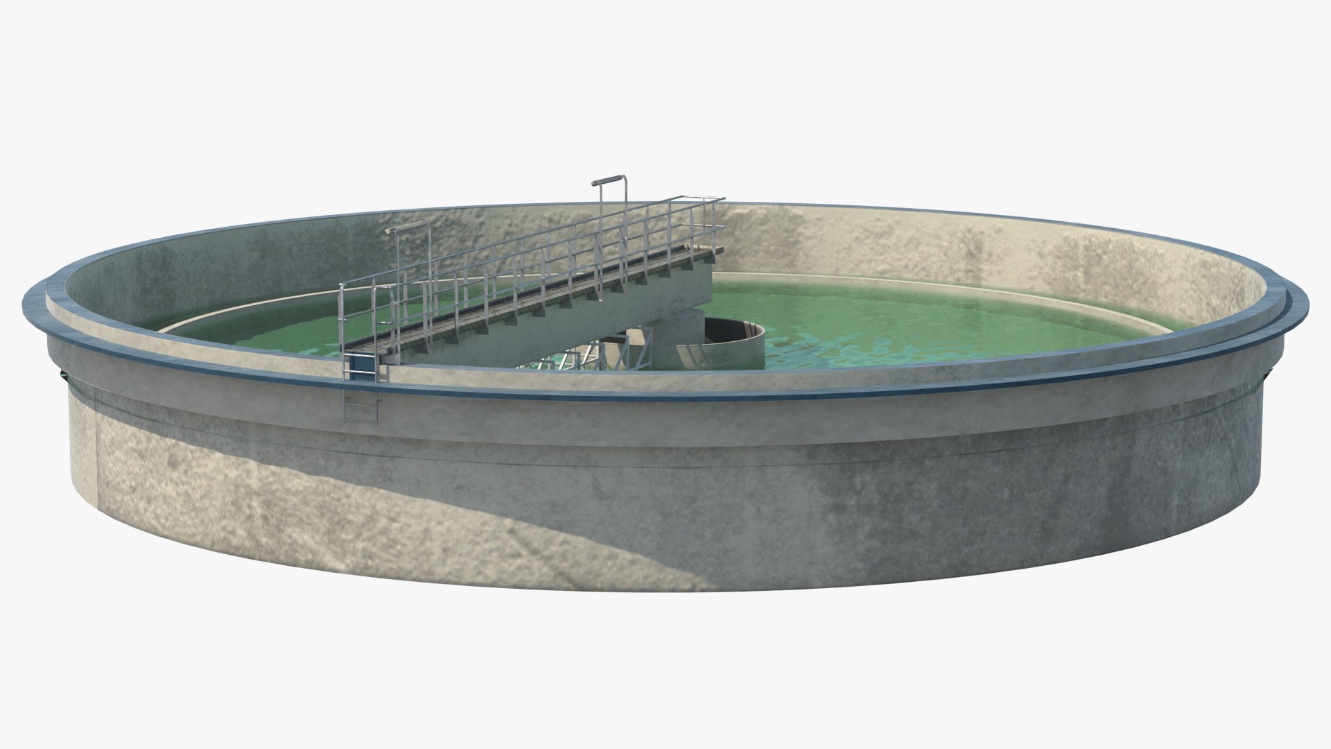 3D Wastewater Clarifier Water - TurboSquid 1549791