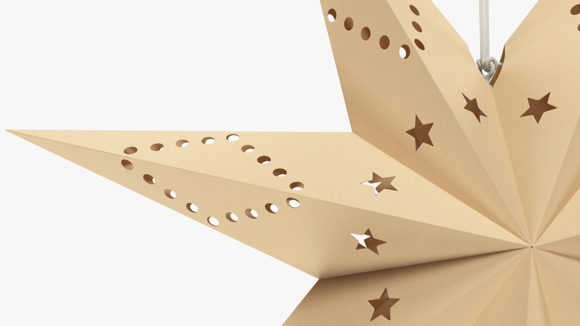 Hanging Christmas Paper Star V4 3D Model - TurboSquid 2321860