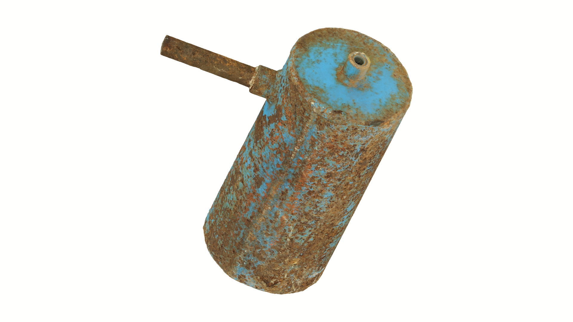 Rusty Metal Cylinder Raw Scanned Model - TurboSquid 1793947