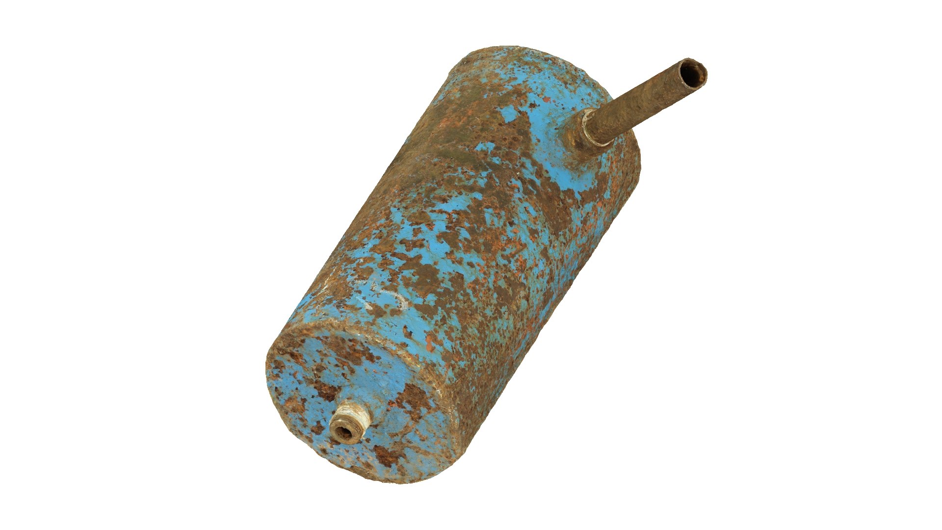 Rusty Metal Cylinder Raw Scanned Model - TurboSquid 1793947